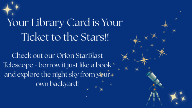 Check Out the Stars! • Bemus Point Public Library